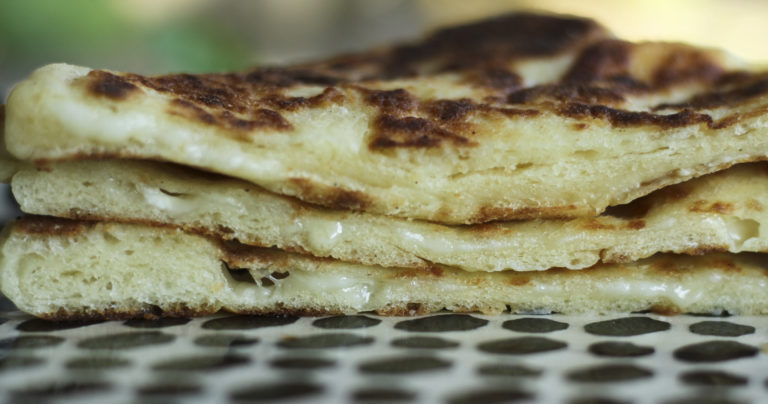 Indian Cheese Bread or Naan Au Fromage | Cook the Book Fridays - Ever ...
