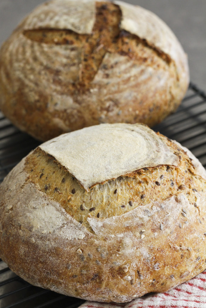 Five-Grain Bread with Pâte Fermentée - Ever Open Sauce