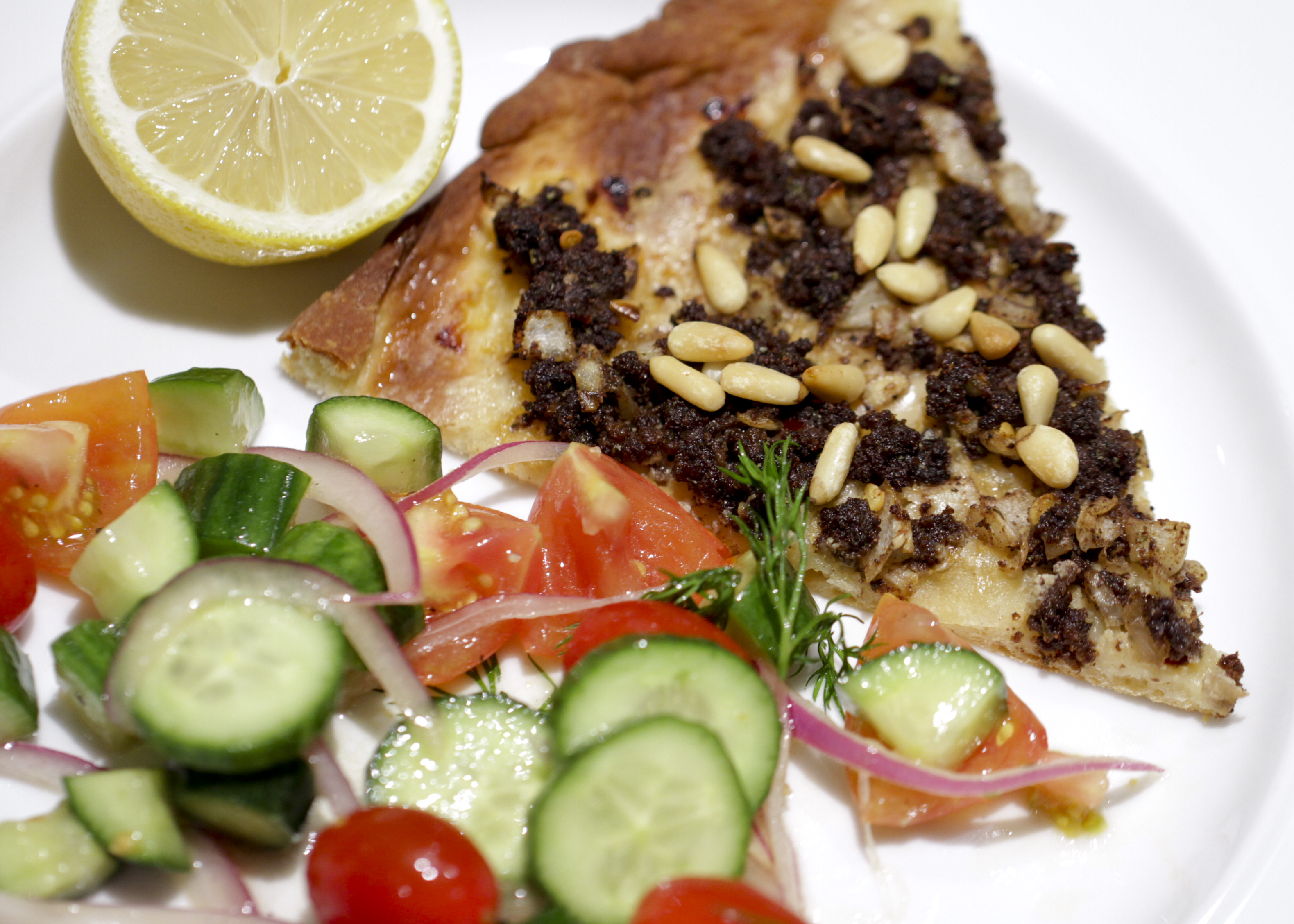 Lahmacun | Turkish Pizza and Salad - Ever Open Sauce