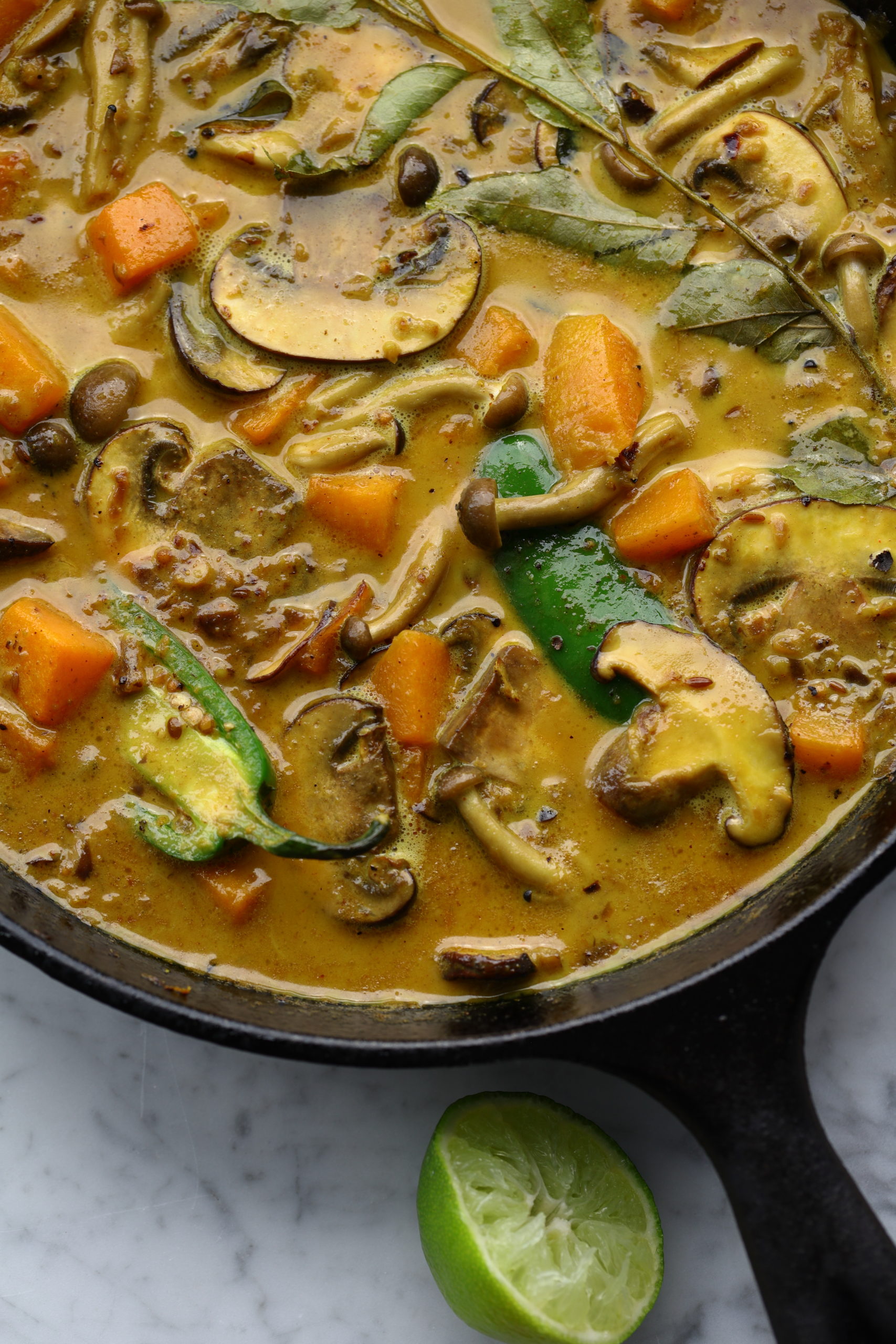 Winter Squash and Mushroom Curry | One-Pot Wonder - Ever Open Sauce