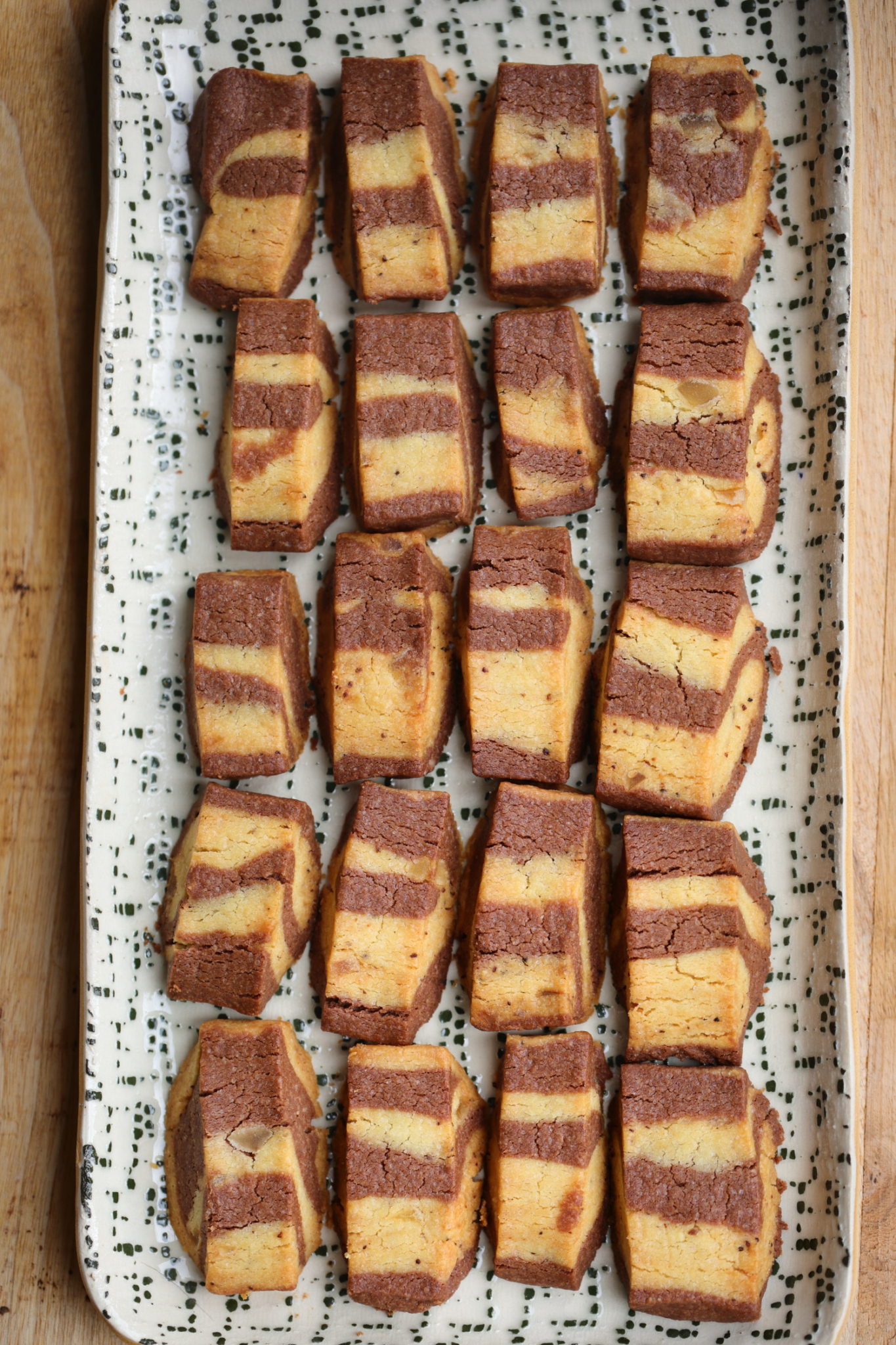 Spiced Chocolate Marble Shortbread | 12 Days of Holiday Baking - Ever ...