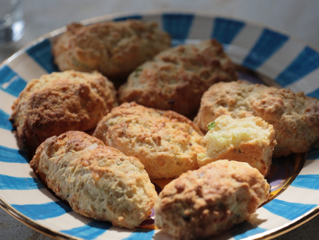 Cheddar-Scallion Scones | Baking with Dorie - Ever Open Sauce